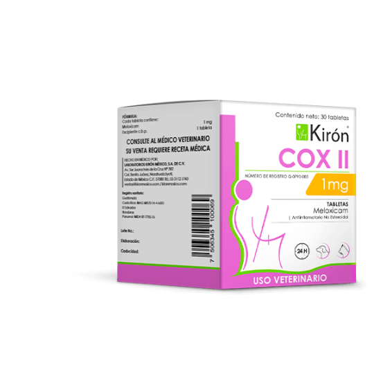 COX-II Tabletas 1 mg - Laboratorios Kirón
