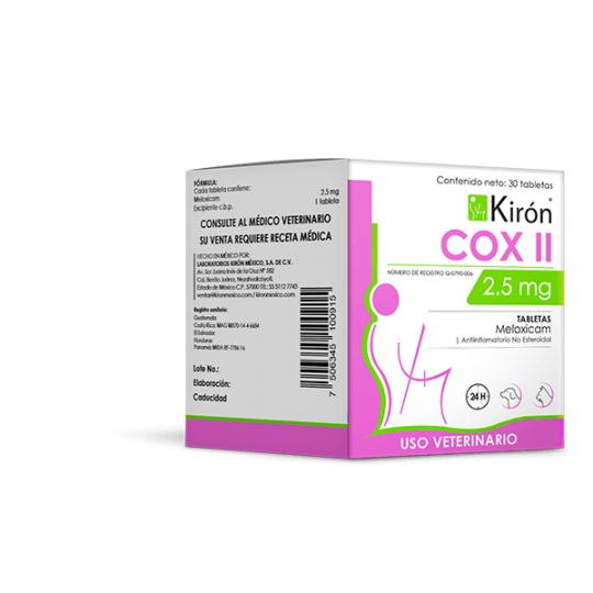 COX-II Tabletas 1 mg - Laboratorios Kirón