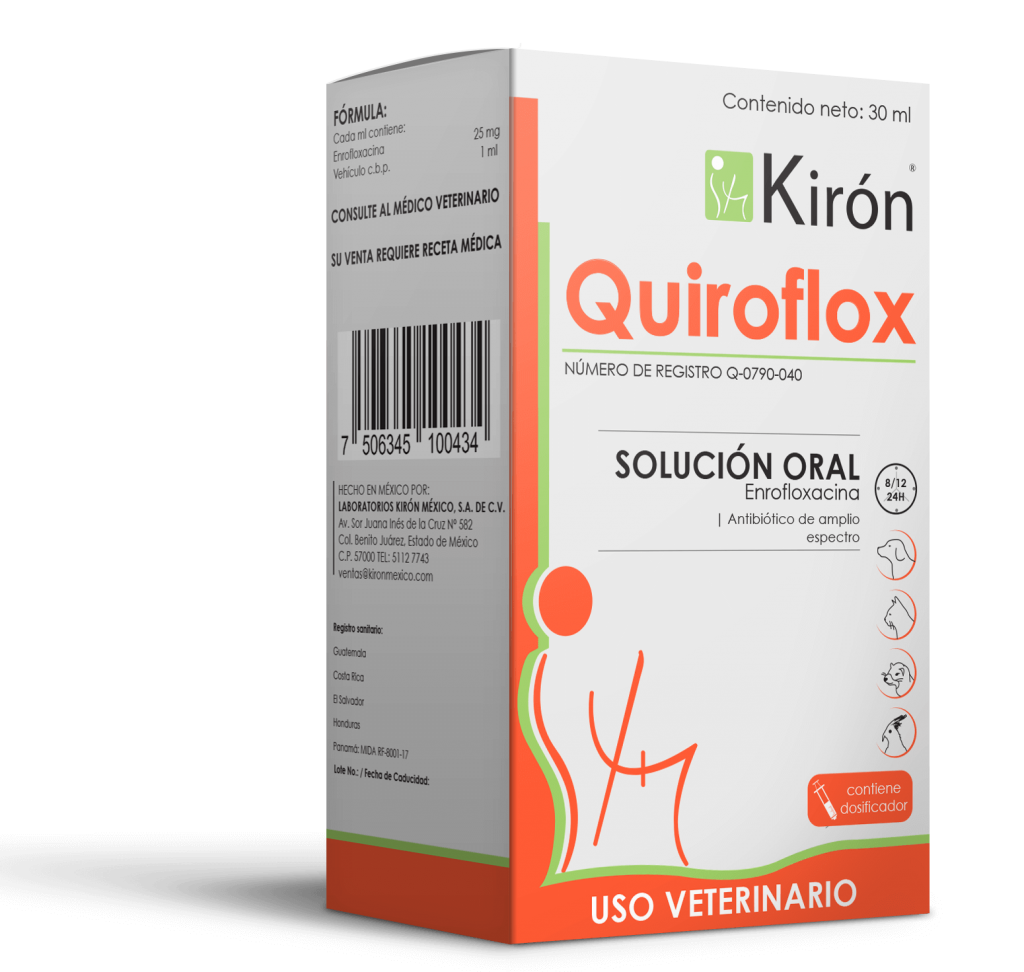 Quiroflox Solución oral - Laboratorios Kirón