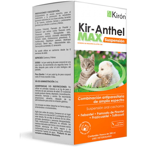 Kir-Anthel Puppies 200ml - Laboratorios Kirón